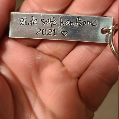 Customized Keychain Personalized You Choose Wording Custom Gift ...