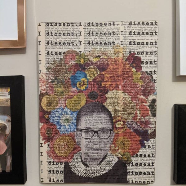 Notorious RBG Print, I Dissent RBG Art, Ruth Bader Ginsburg Print, Best ...