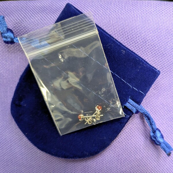 Stag Deer Antler Stud Earrings in Sterling Silver - Cute, Fun ...