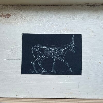 Horror Back Patch - Etsy