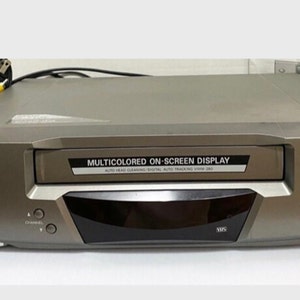 Symphonic SD7S3 DVD VCR Combo Dvd Player Vhs Player With Remote Cables and Hdmi Adapter - Etsy