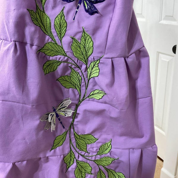 Dragonfly 3D Three-dimensional Embroidery 3D Dimensional FSL Free ...