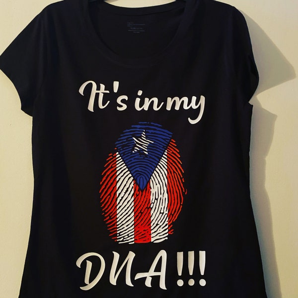 Puerto Rico DNA Print Svg, Puerto Rican Svg, Puerto Rico Flag Svg ...