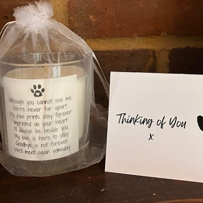 Pet Loss Sympathy Card, Pet Grief Cards, Pet Bereavement Card, Pet Loss ...
