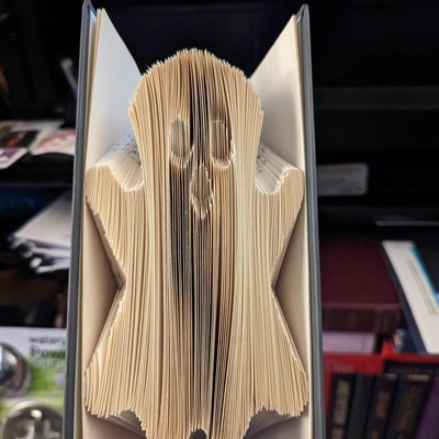 Jack O Lantern Book Folding Pattern Halloween Decor DIY - Etsy