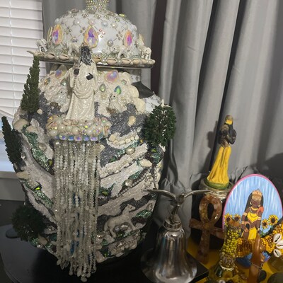 Orisa Yemoja Pot. Orisha Yemaya Sopera Calderón Tibon - Etsy