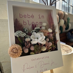 Custom Flower Box Welcome Sign for Events, Wedding Welcome Sign With ...