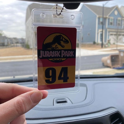 Jurassic Park Ranger ID Badge customize With Your FACE or - Etsy