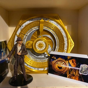 Dial of Destiny Indiana Jones Prop Replica Articulating Archimedes Dial ...