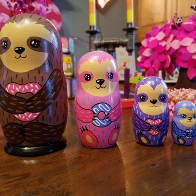 Interior Nesting Doll Modern Matryoshka Minimalist Art Doll - Etsy