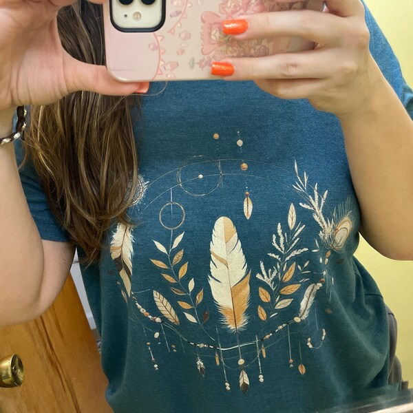 Minimalist Fall T-shirt Autumn Tree Leaves Tee Shirt Cozy Fall Clothing ...