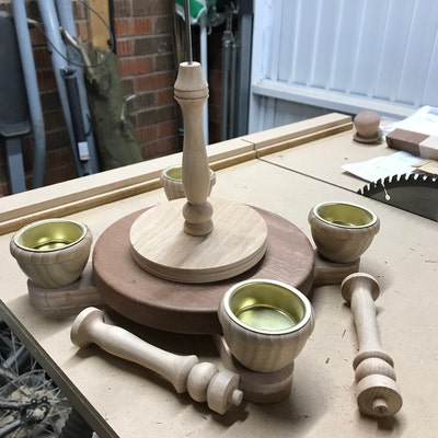 Learn to Make Your Own Christmas Pyramid - Etsy