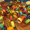 DIY Paper Chain Kits - Primary Rainbow - Red Orange Yellow Green Blue ...