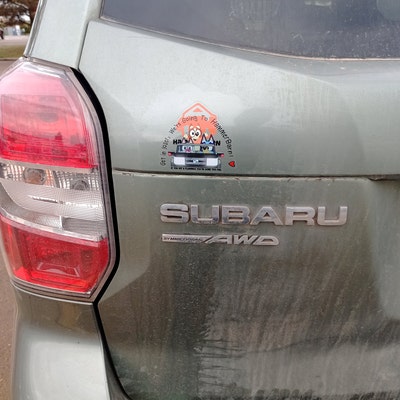 Bluey and Bingo Car Sticker, Kids on Board, Reflective Decal for Car ...