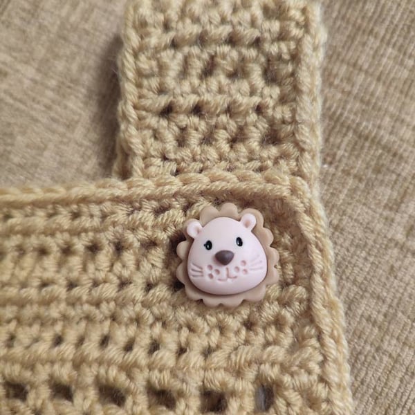 2cm Kids Resin Cute Baby Brown Bear Shank Sewing Buttons, Baby Clothes ...