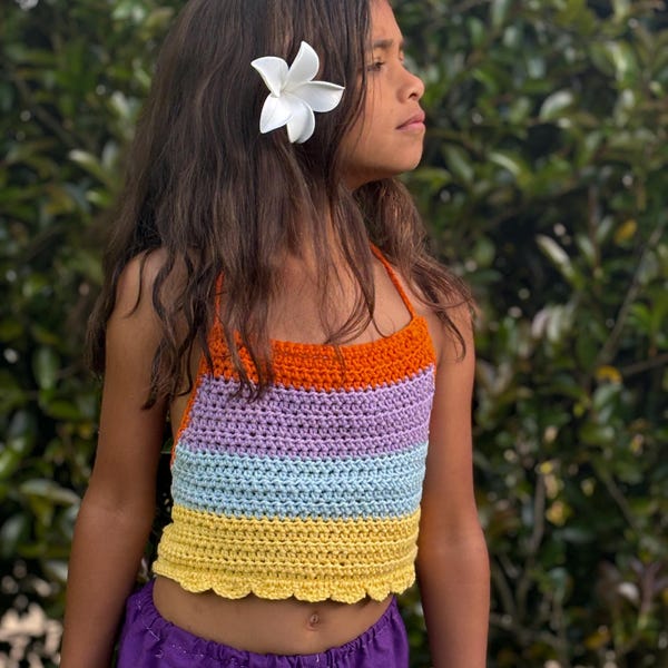 JUBILEE TOP PATTERN/ Crochet Crop Top Pattern, Crochet Pattern, Crochet ...