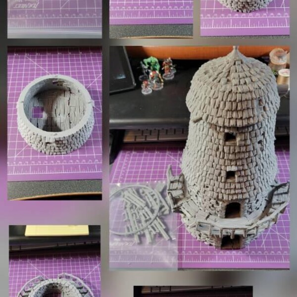 Dnd Stone Bridge From Hagglethorn Waterway Crossing Tabletop Village ...