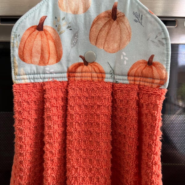 Honey Bee and Sunflower Hanging Kitchen Towel With Holder, Fun Bathroom ...