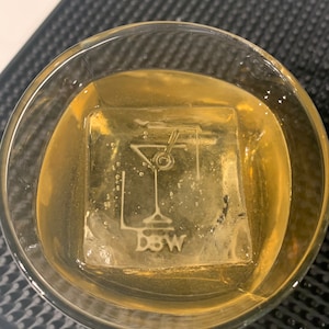 Custom Logo Ice Cube Stamp for Ice Cubes / Business Logo Ice Cube Stamp ...
