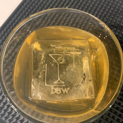 Custom Logo Ice Cube Stamp for Ice Cubes / Business Logo Ice Cube Stamp ...