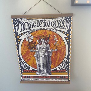 Maggie Rogers Official Poster Berkeley, CA Greek Theatre - Etsy