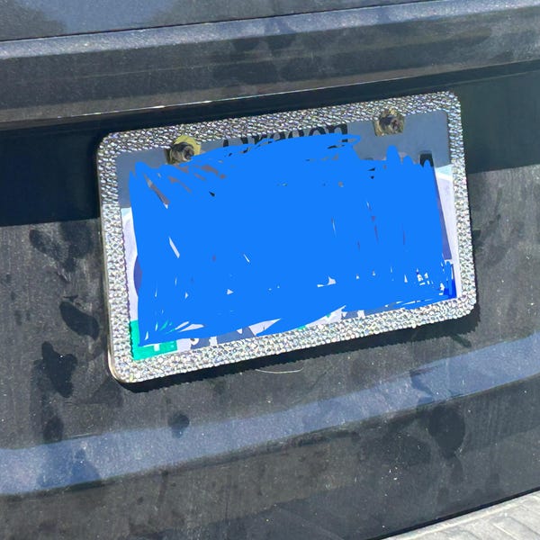 Gorgeous Blinged Out License Plate Frame(s) Hardware Included! - Etsy