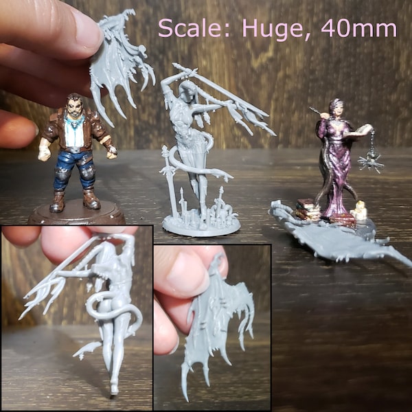 Lamashtu - Printomancer3d Printomancer Miniatures Wargaming D&D Dnd ...