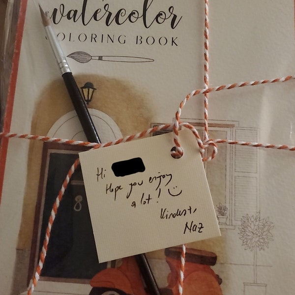 Istanbul Watercolor Coloring Book | Handmade Illustration Pages, Adult ...