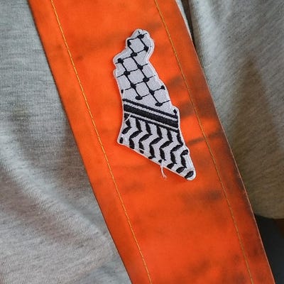 Palestine Map Keychain Palestine Keffiyeh Unique & Durable Proceeds ...