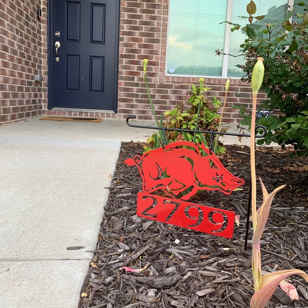 Metal Licensed Metal Razorback Cut Out - Etsy