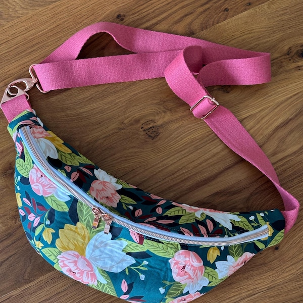 Crescent Bag PDF Sewing Pattern, Shoulder Bag, Easy Bag Pattern, 4 ...