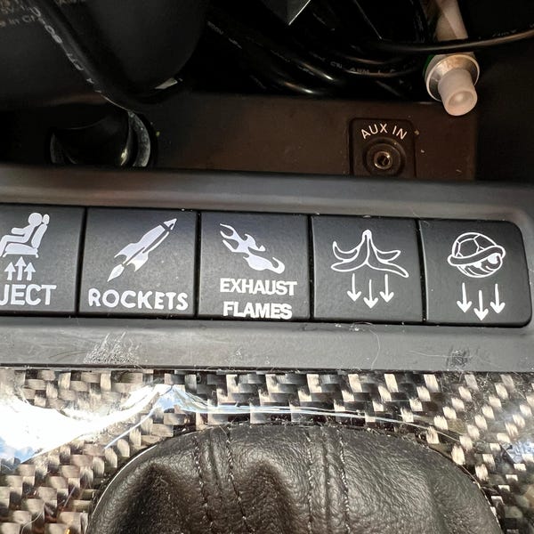 Funny Eject Button Car Decal: Universal Fit - Etsy