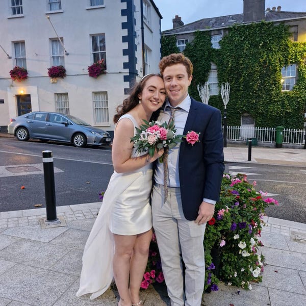 Bridal Bouquet, Blush Pink and Light Blue Wedding Bouquet, Boho Flower ...