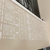 Mud Cloth Pattern Wall Stencil - Customize Your Space With Large Wall ...