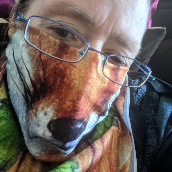 Red Fox Bandana - Etsy