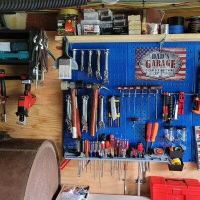 Garage Sign, Personalized Rustic American Flag Design Metal Sign - Etsy