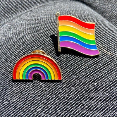 12 Rainbow Pride Flags Last Chance Clearance Small LGBTQ Pride Flags ...