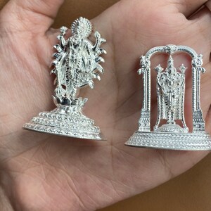 Pure Silver Kalasam/kalash 9 Cm Height Silver Gift Items - Etsy