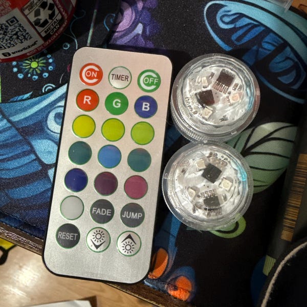 Custom Color Portable LED Pod Lights Lighting Effects Multicolor Prop ...