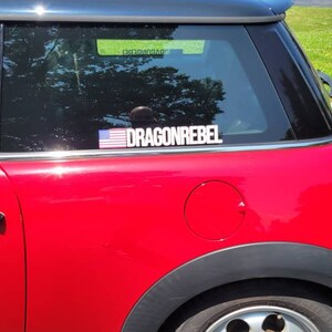 Rally Driver Decal Customizable Name and Flag - Etsy