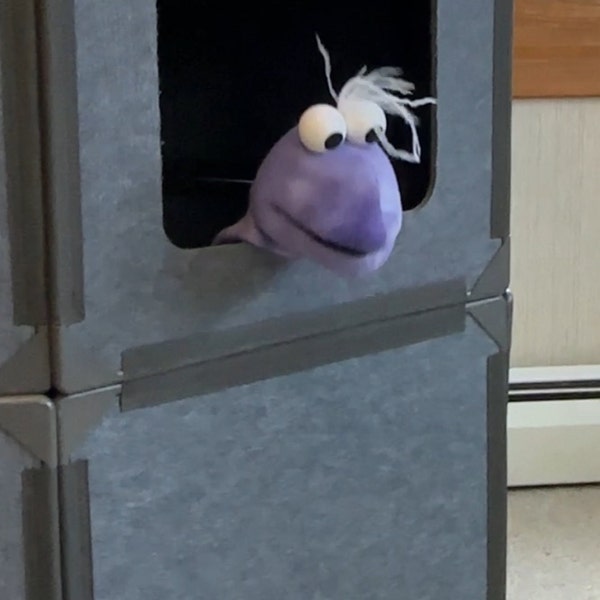 Hand Puppet - PURPLE Tie-dye Playful Puppet Pal™ - Etsy