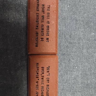 Engraved Brick, Personalized Engraved Permanent Memorial Brick for ...