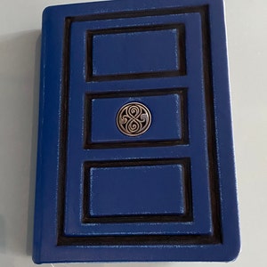 Doctors Tardis Diary Custom Replica Prop FULLY ILLUSTRATED - Etsy