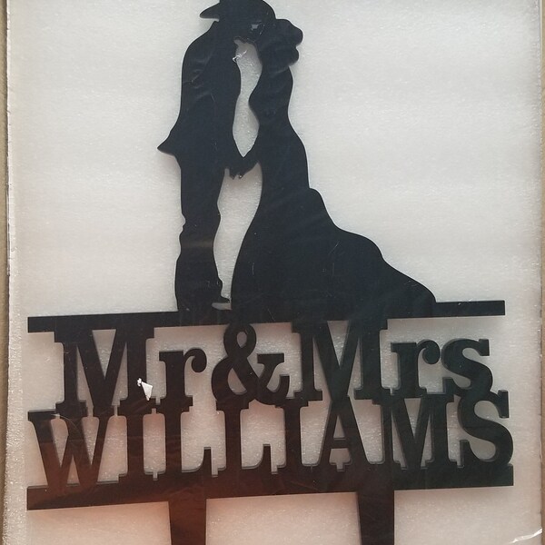 Cowboy Wedding Cake Topper,country Cake Topper,western Cake Topper ...