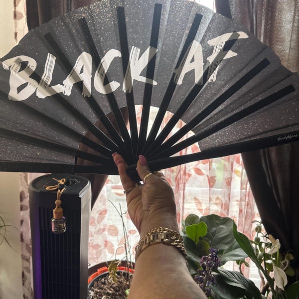 Custom Statement Hand Fan | Custom Hand Fan | Personalized Fan | Rave ...