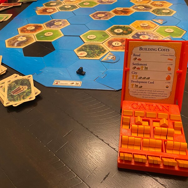 Tray - Catan + SF + C&K (catan + Seafarers + Cities and Knights)/player ...