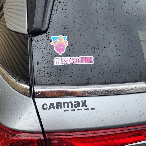 Miss Vanjieeee Inspired Matte Decal Sticker -drag Race Fan Gift, Drag ...