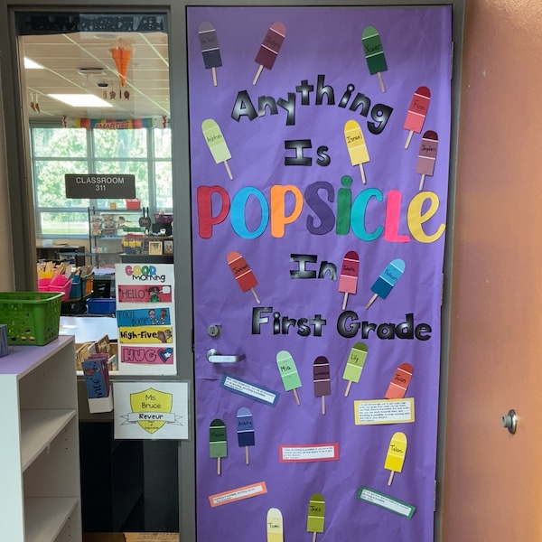 Popsicle Bulletin Board Kit: Back to School Printable Decor (DIY) - Etsy