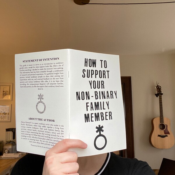 How to Support Your Non-binary Family Member | Nonbinary Ally Zine ...