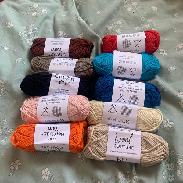 Hannah Blanket Crochet Kit. Stripy Throw Crochet Kit. Beginners Crochet ...